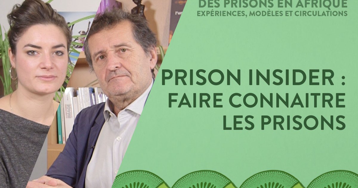 1.4. Prison Insider : faire connaitre la prison | Sorbonne TV